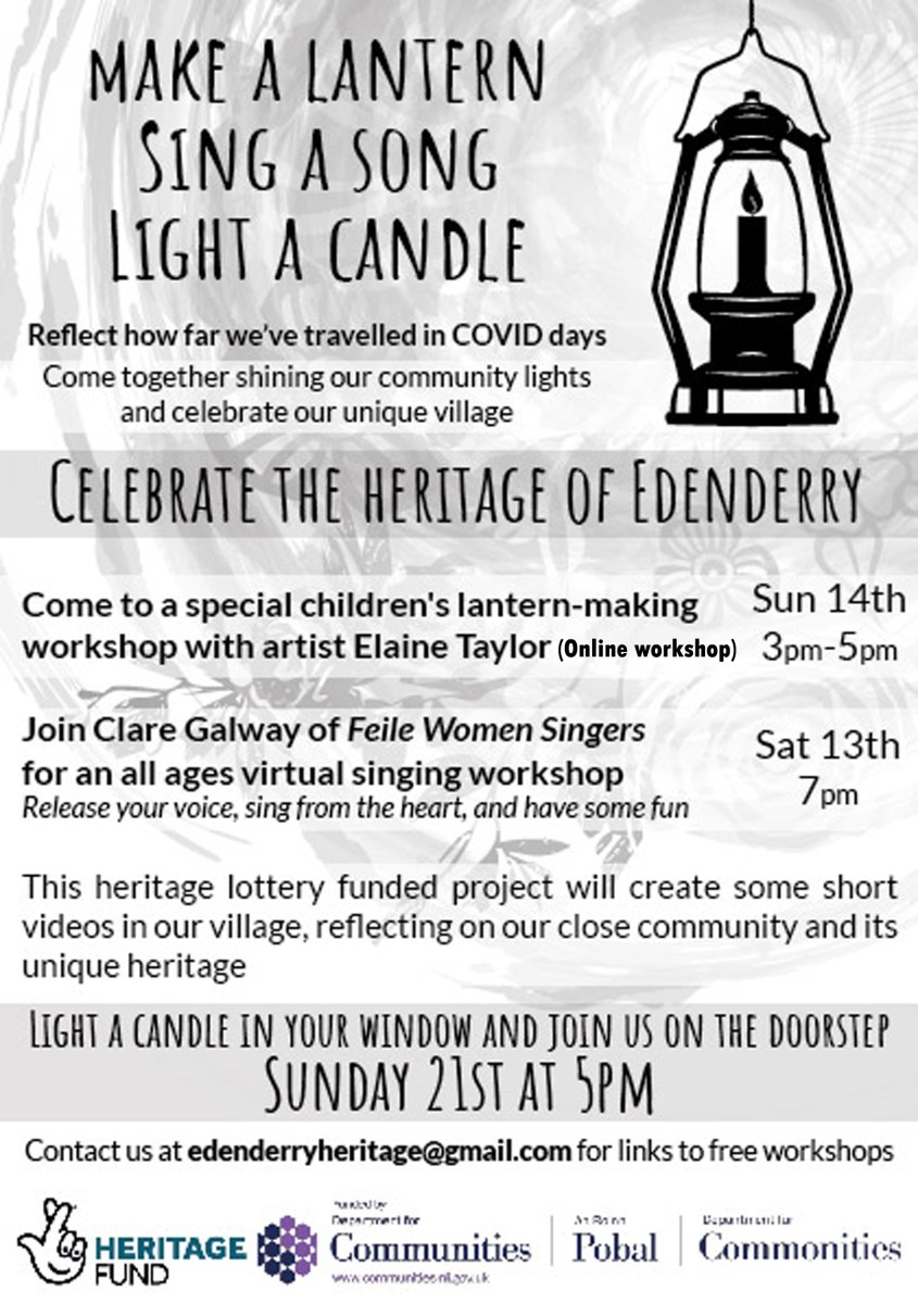Make a lantern, sing a song, light a candle – Edenderry Village ...